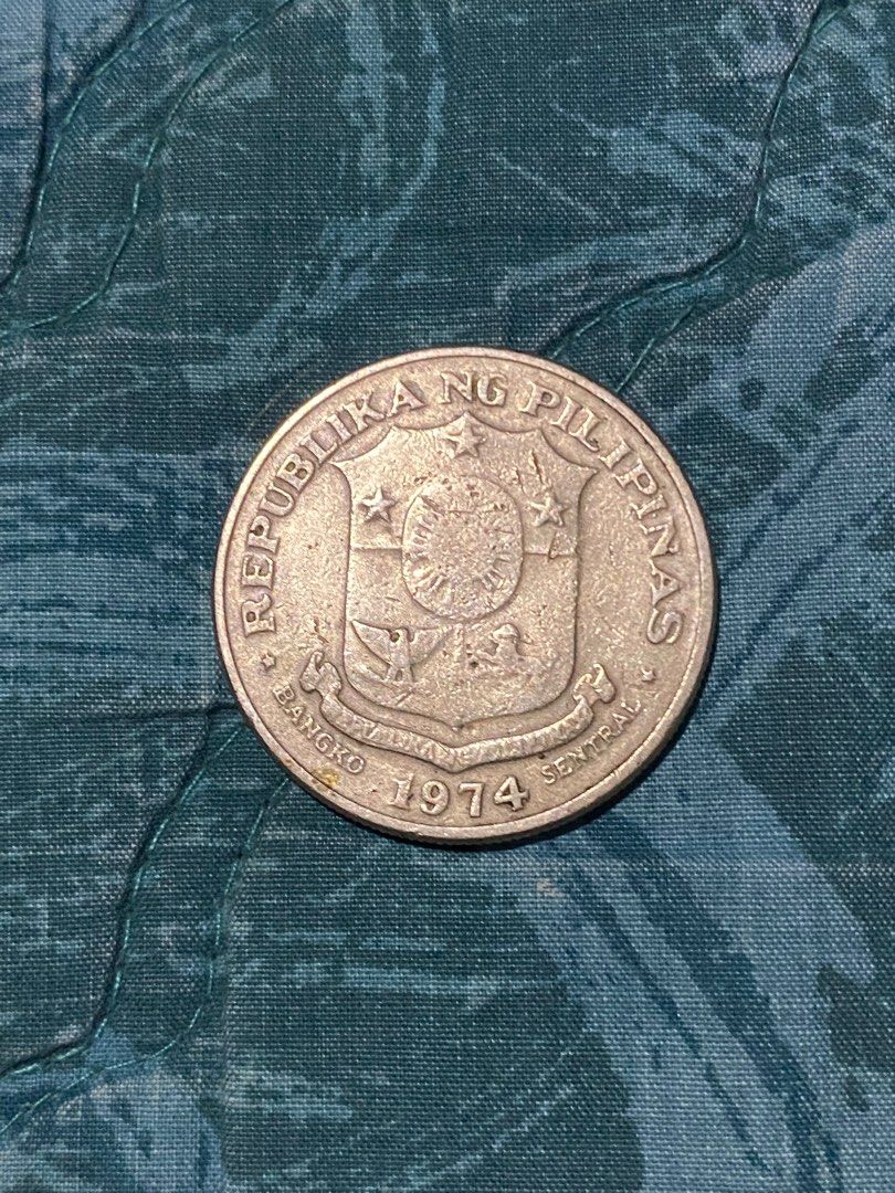 1974 Philippine Peso Jose Rizal Coin, Hobbies & Toys, Memorabilia ...