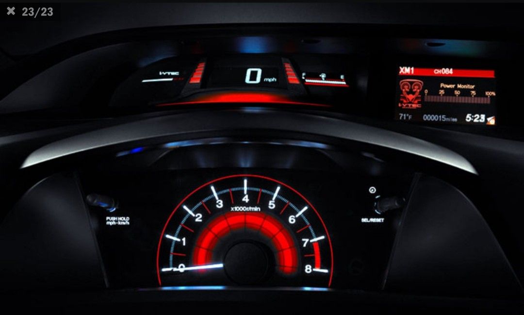 2012-2015 Honda Civic FB Si Gauge, Car Parts & Accessories, Steering ...