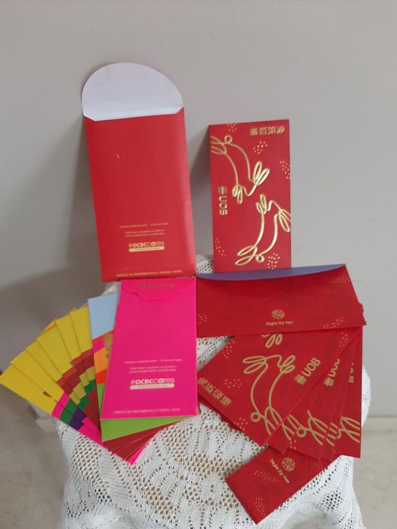 2023 Red packets OCBC UOB, Hobbies & Toys, Stationery & Craft, Other ...