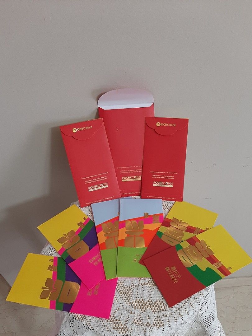 2023 Red packets OCBC UOB, Hobbies & Toys, Stationery & Craft, Other ...