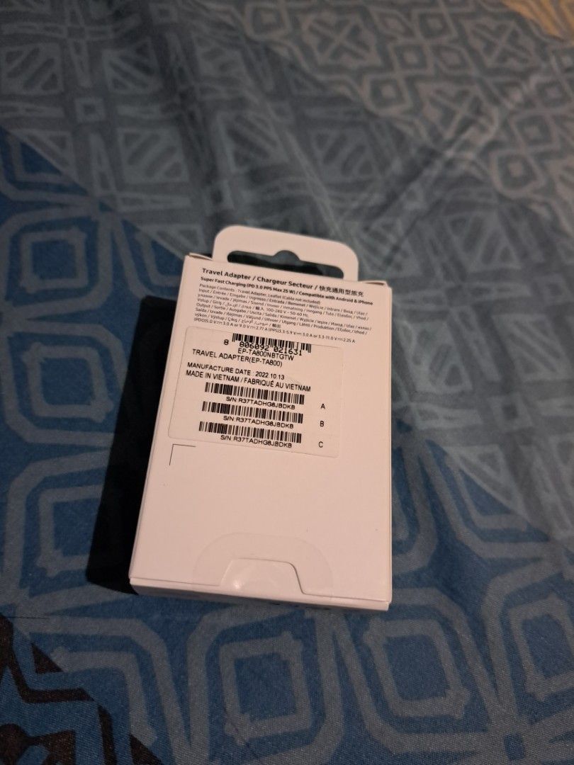 25w samsung charger brick super fast charging brand new original with ...