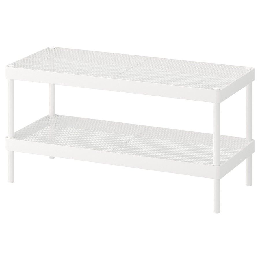 2 IKEA shoe racks white, Furniture & Home Living, Furniture, Shelves ...