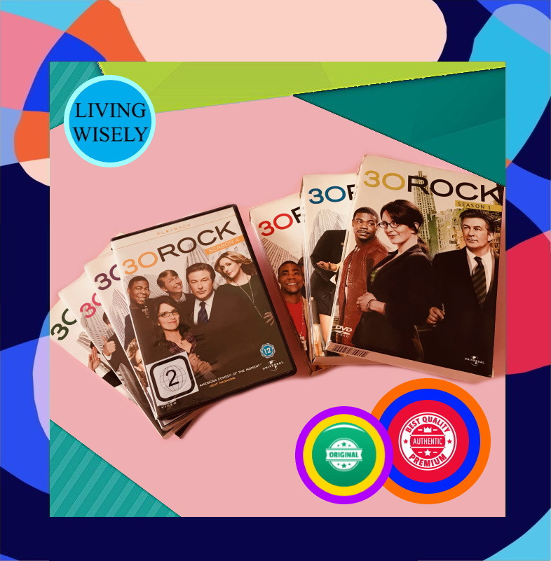 30 Rock Seasons 1, 2, 3, 4, 5, 6 and 7 DVD Set, Hobbies & Toys, Music ...