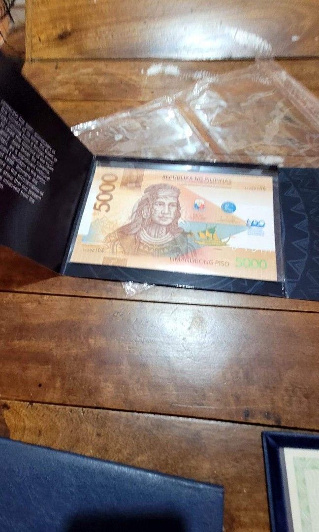 5000 piso Lapulapu Commemorative Philippines banknote Scarce, Hobbies ...