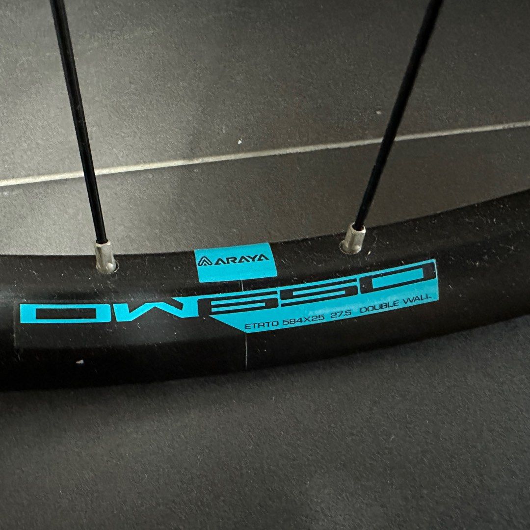 27.5” 650B wheelset (100mm QR front , 141mm boost QR rear), Sports ...