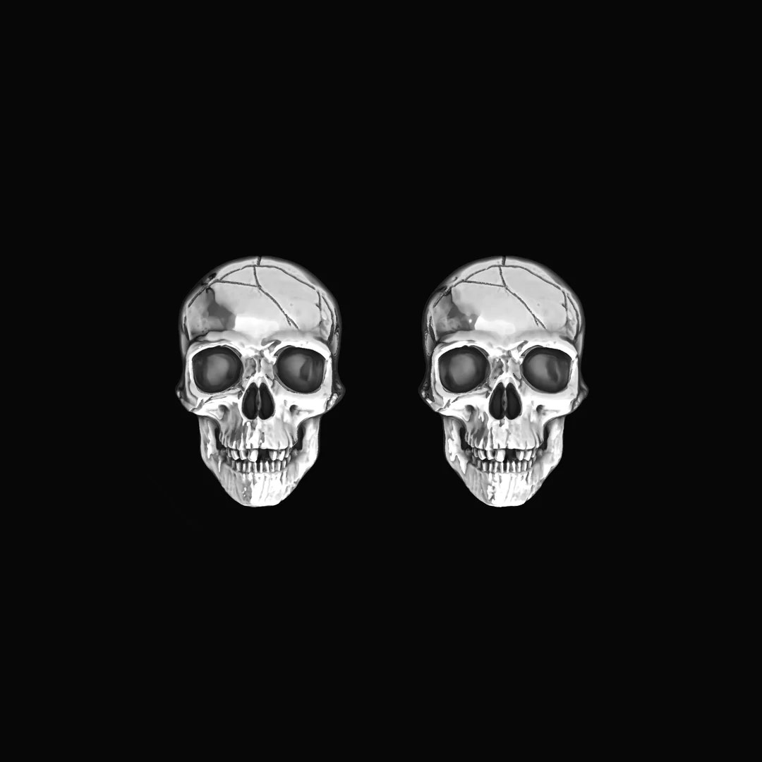 925 Silver Saint Bones Skull Vixere Sneaker Charm, Luxury, Accessories ...