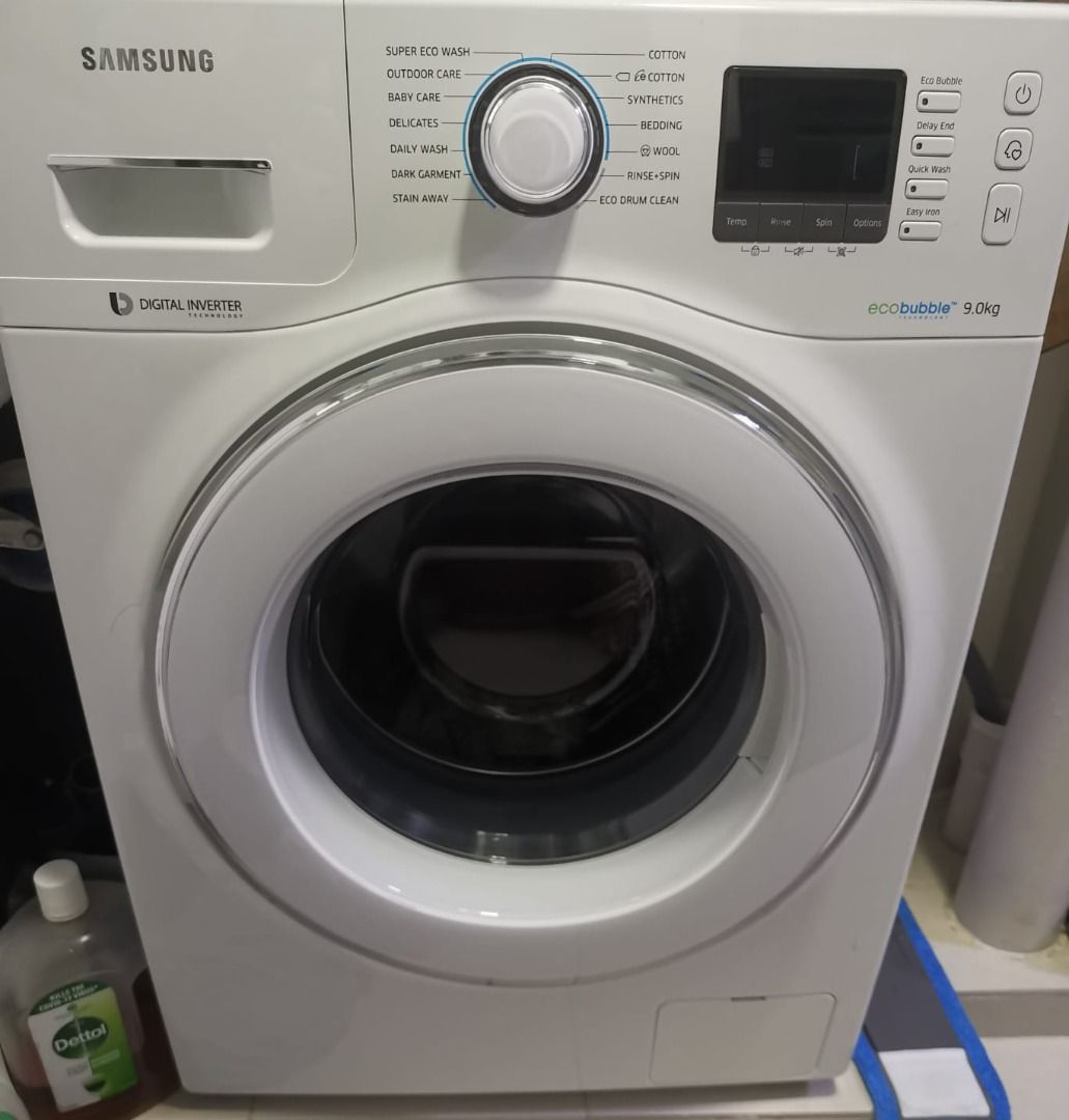 9Kg Big Washing machine Samsung for sale at only $350., TV & Home ...