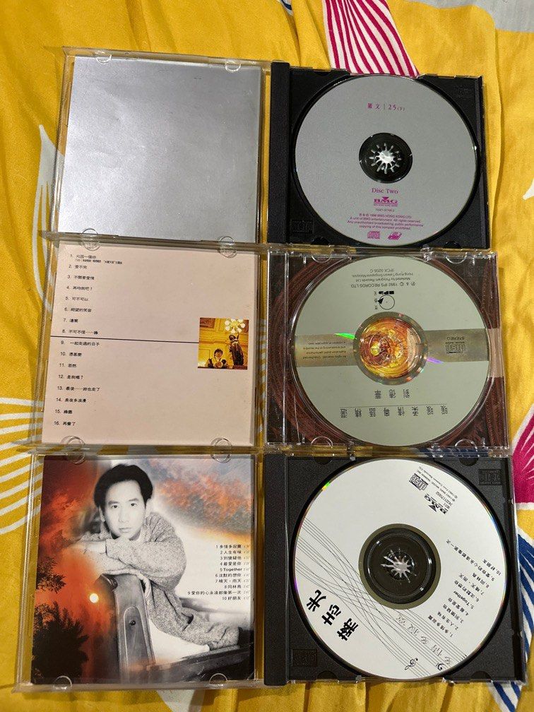 許冠杰 罗文 刘德华 蒋志光 洪健华 彭羚 華文 Chinese cd, Hobbies & Toys, Music & Media, CDs & DVDs on Carousell