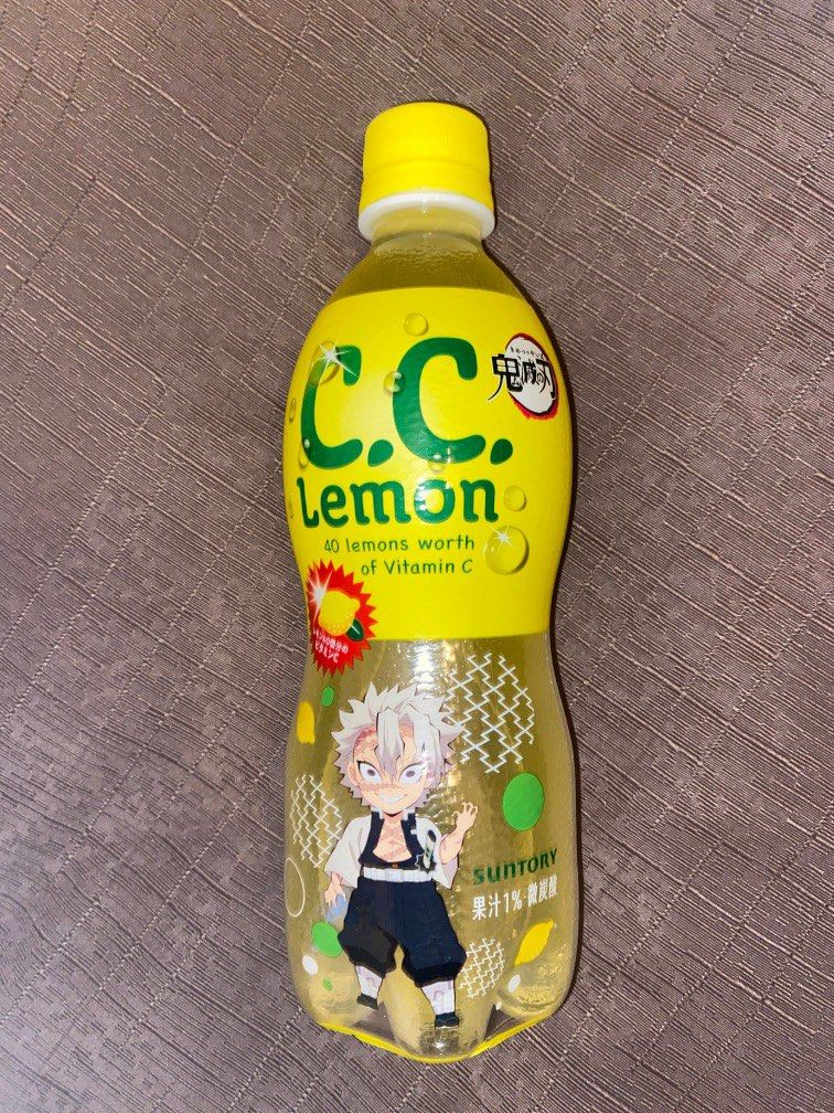 日本 鬼滅之刃 CC Lemon 風柱版, 嘢食 & 嘢飲, 飲料 - Carousell