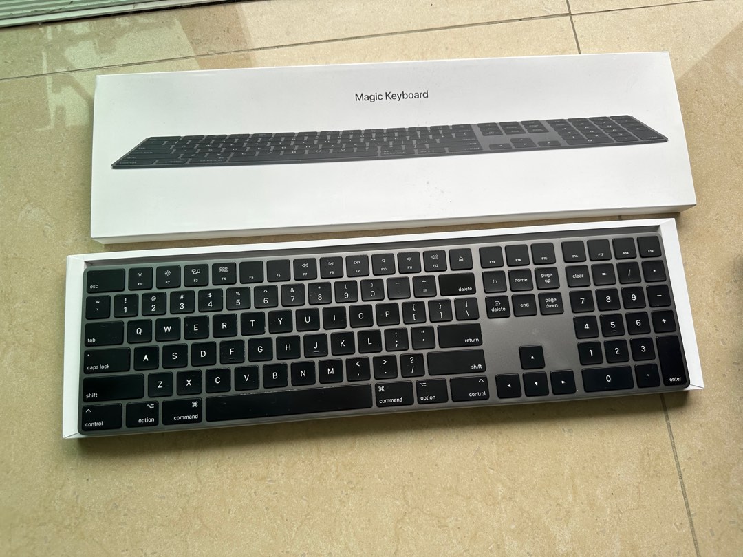 絕版 Apple Magic Keyboard 2 with Numeric keypad A1843 not iPhone MacBook ...