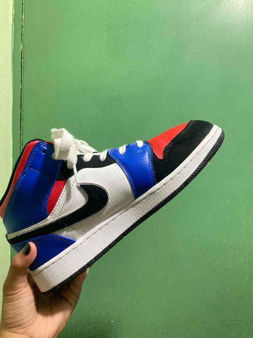 Air Jordan 1 Retro Mid Mens Fashion Footwear Sneakers On Carousell