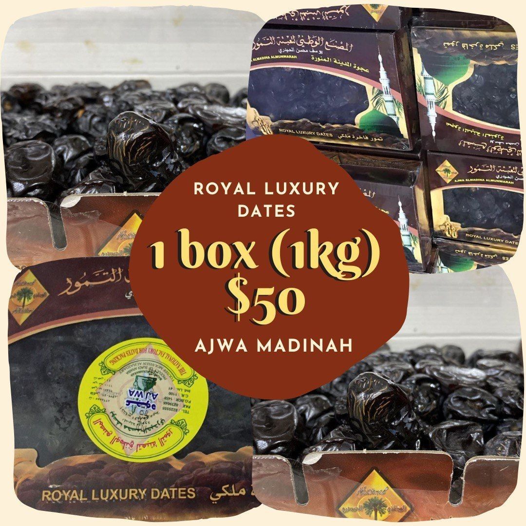 Ajwa Dates, Food & Drinks, Other Food & Drinks on Carousell