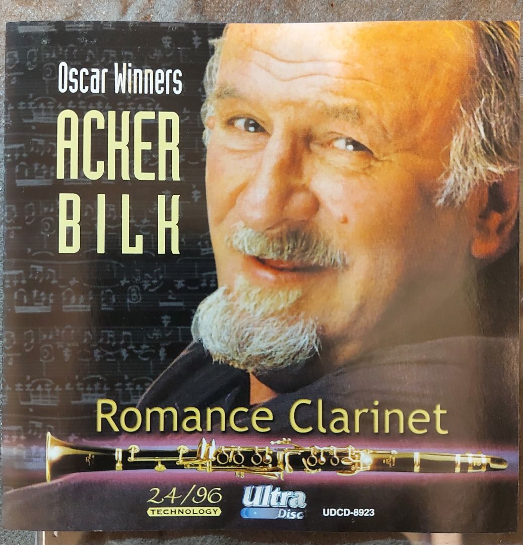 (ALLoy GoLd 金碟) TopMusic 試音碟．ACKER BiLK - Romantic CLarinet 精選 CD (00年 ...