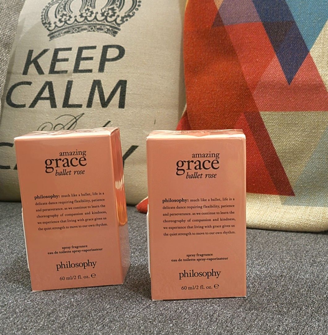 SEALED Amazing Grace Ballet Rose Perfume, Beauty & Personal Care ...