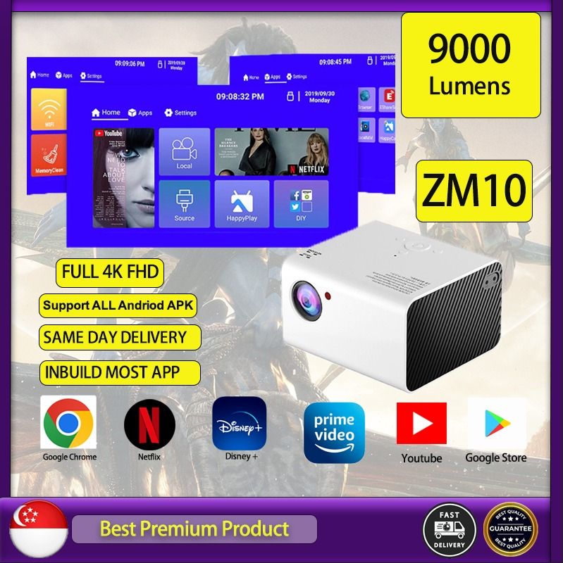 Android Projector|Portable projector|HD projector|smart tv|android tv ...
