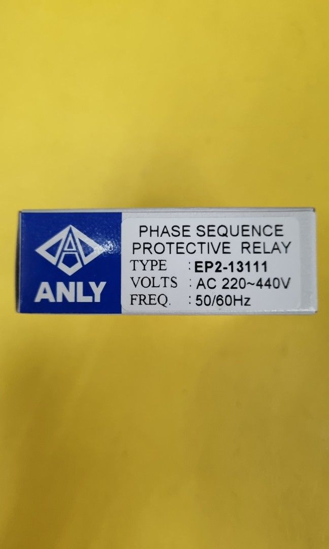 ANLY 3-Phase Sequence Protection Relay, EP2-13111, TV & Home Appliances ...