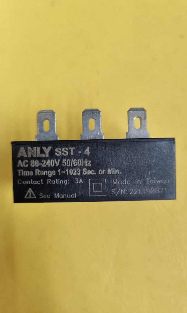 ANLY, Solid State IC Timer, SST-4, TV & Home Appliances, Electrical, Adaptors & Sockets on Carousell