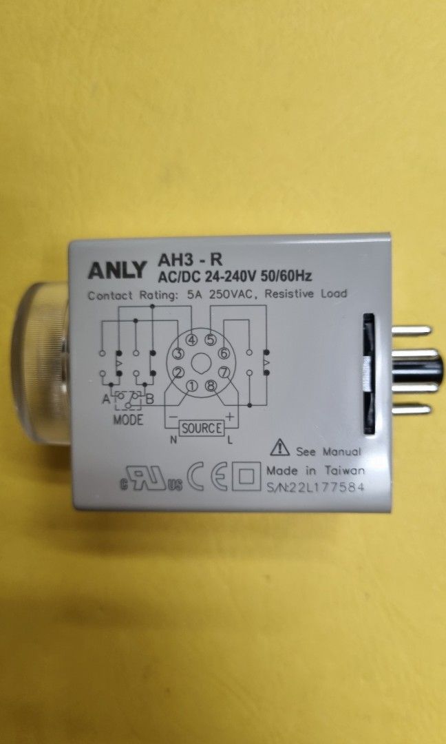 ANLY Timer, AH3-RC, TV & Home Appliances, Electrical, Adaptors ...