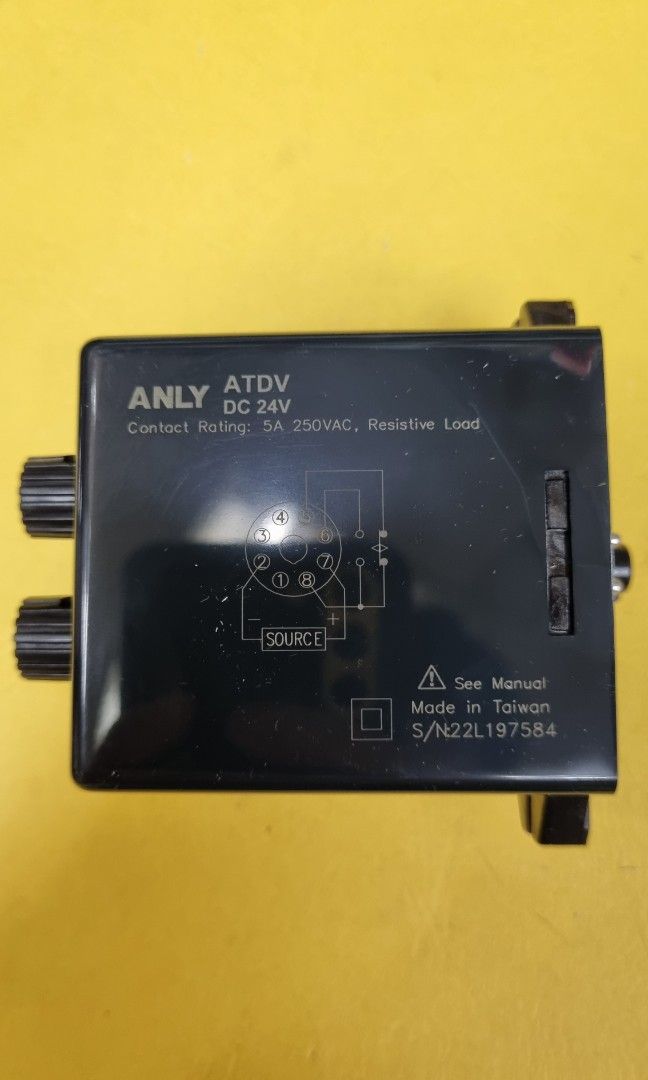 ANLY, Twin Timer, ATDV-NA, DC24V, TV & Home Appliances, Electrical, Adaptors & Sockets on Carousell