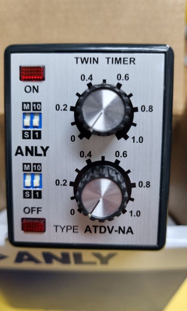 ANLY, Twin Timer, ATDV-NA, DC24V, TV & Home Appliances, Electrical ...