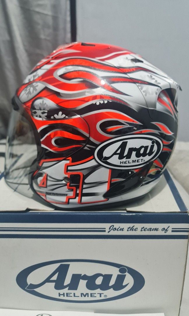 Arai Ram 4 Haga GP, Motorcycles, Motorcycle Accessories on Carousell