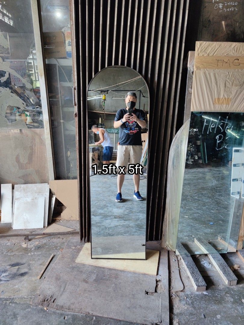 Arc Mirror, Furniture & Home Living, Home Decor, Mirrors on Carousell