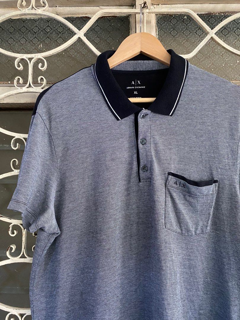 Armani Exchange Polo Shirts, Men's Fashion, Tops & Sets, Tshirts & Polo Shirts on Carousell
