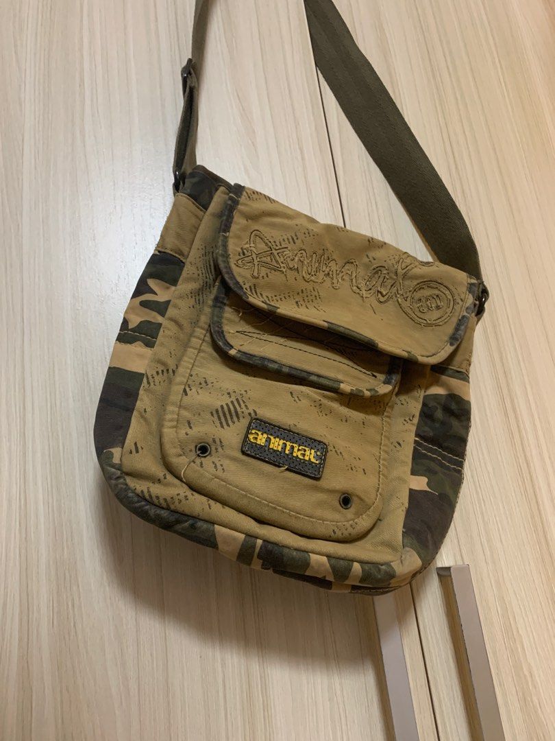 Army Cargo Sling Bag, Men's Fashion, Bags, Sling Bags on Carousell