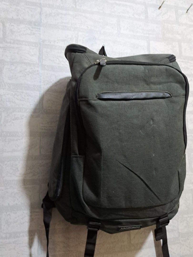 ASCENSION Tas Ransel Backpack Tas Gendong model tabung, Fesyen Pria ...