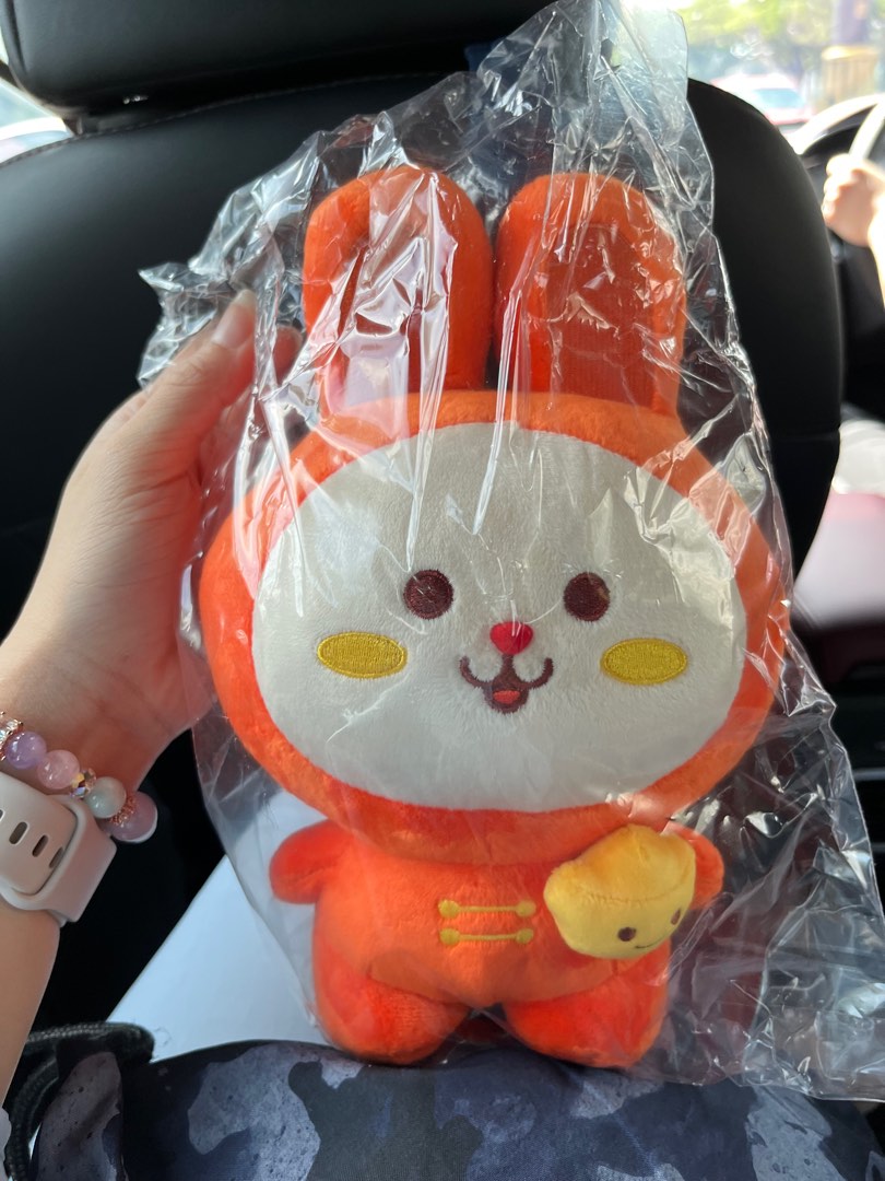 Astro CNY 2023 Wang Fu Rabbit Plushie [last 1], Hobbies & Toys, Toys ...