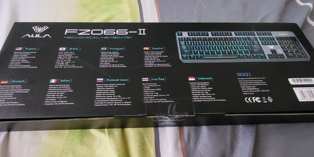 Aula FZ066-II, Mechanical Keyboard, Computers & Tech, Parts ...