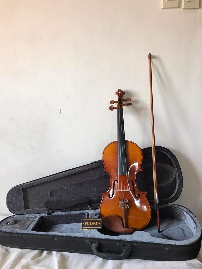 Bachendorff 4/4 Concert Series RV-S305L Violin, Hobbies & Toys, Music ...