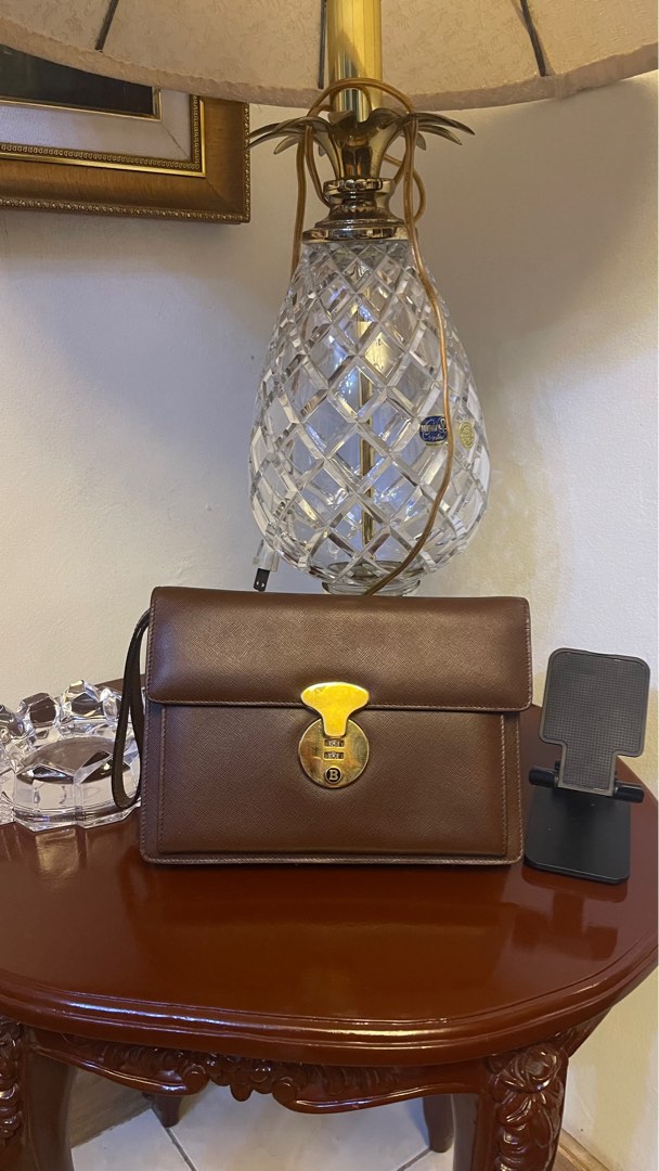 Bally Clutch Code Lock, Women's Fashion, Bags & Wallets, Purses ...