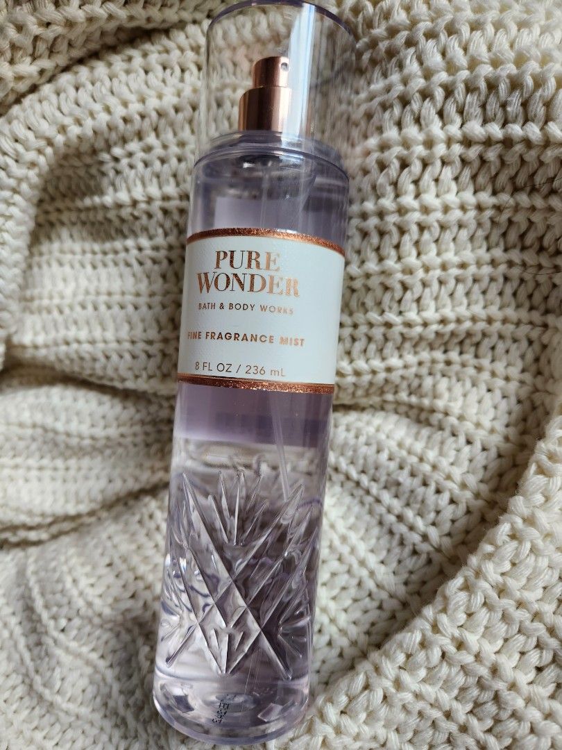 Bath and Body Works Pure Wonder Fine Fragrance Mist 236ml, Beauty ...
