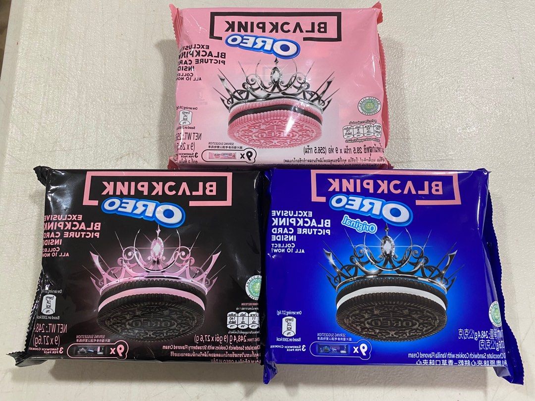 Blackpink Oreo Bundle of 3, Food & Drinks, Packaged & Instant Food on ...