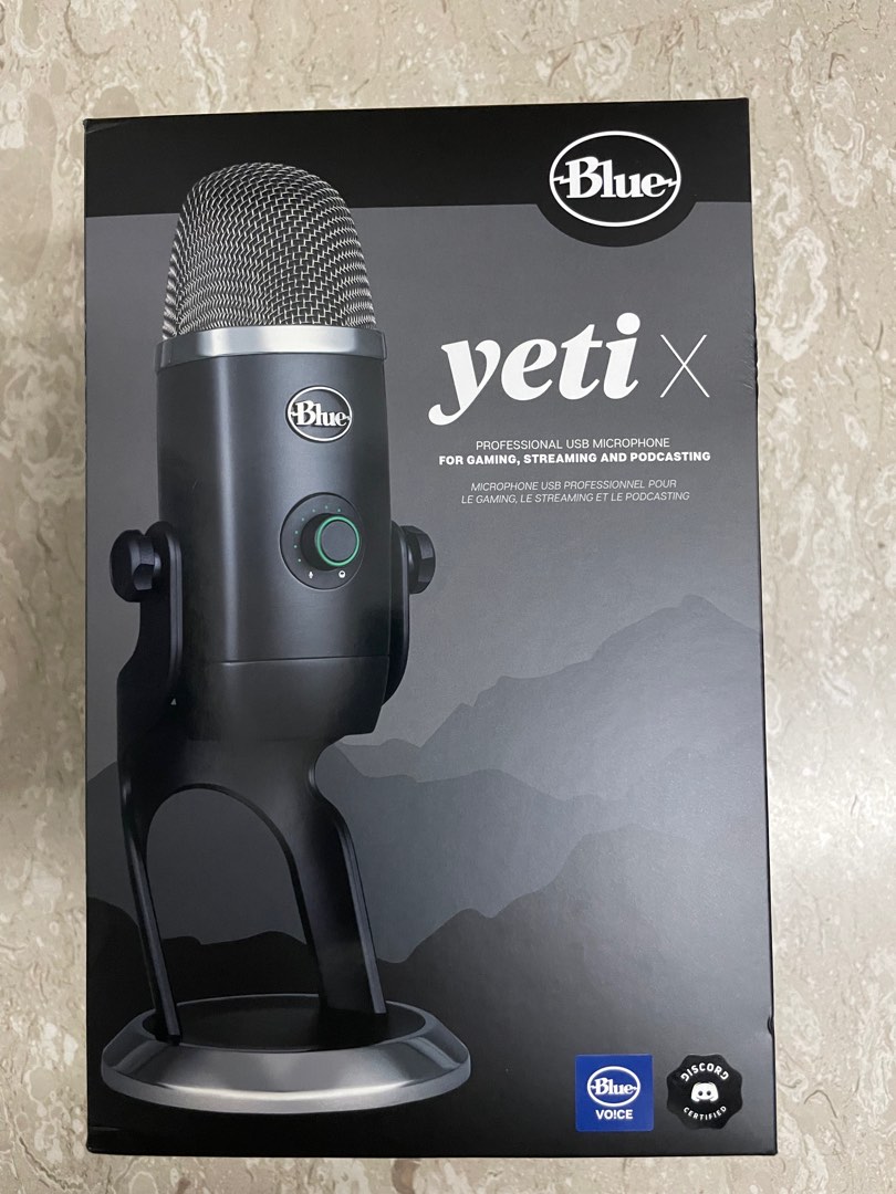 Blue Yeti X Professional USB Microphone, Audio, Microphones on Carousell