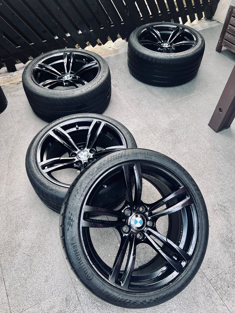 BMW M3 M4 437m forged 19 rims and tyres, Car Accessories, Tyres & Rims ...