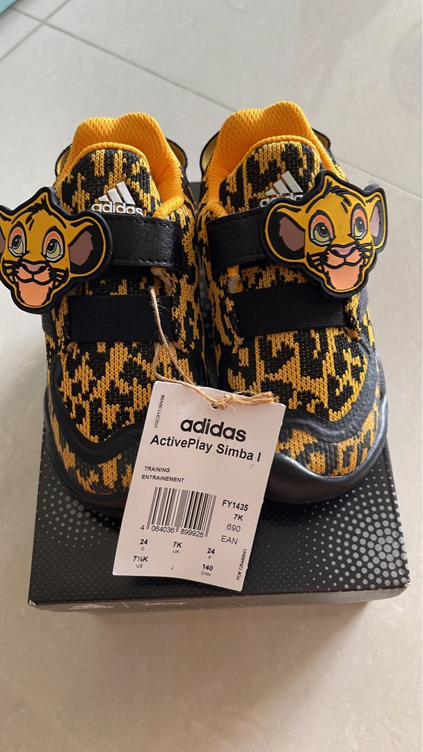 BNIB Adidas Disney ActivePlay Simba shoes, Babies & Kids, Babies & Kids ...