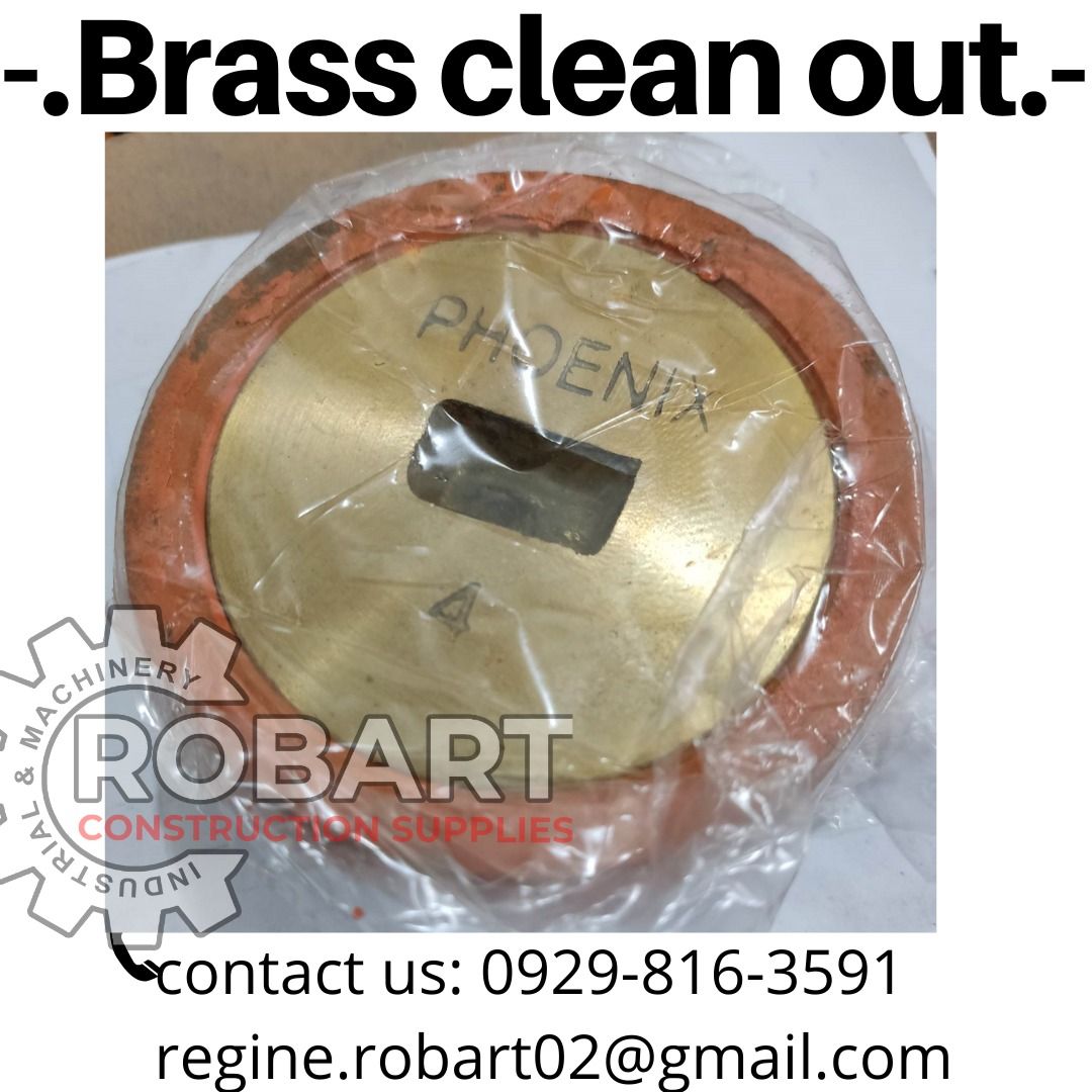 -.Brass clean out.-, Commercial & Industrial, Construction Tools ...