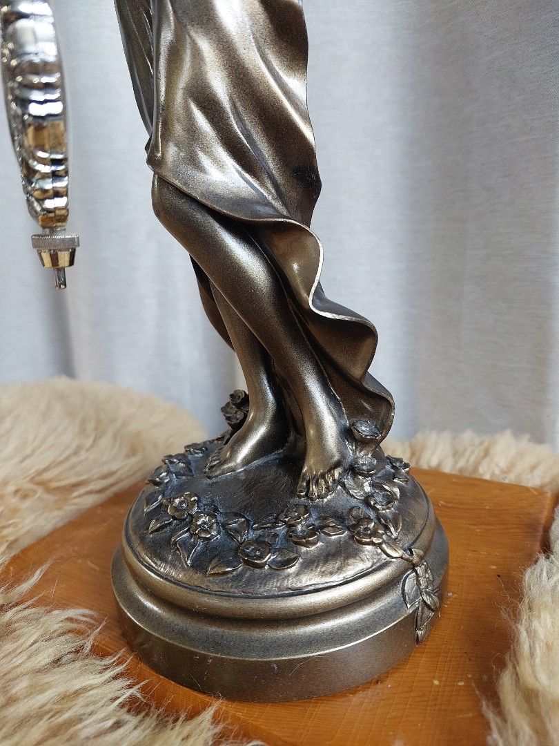 Vintage Brass Goddess Of Time Pendulum Clock, Hobbies & Toys ...