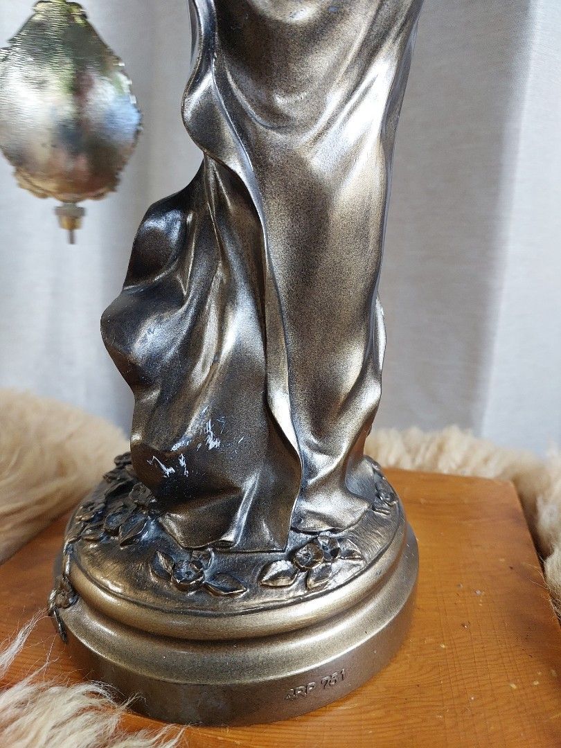 Vintage Brass Goddess Of Time Pendulum Clock, Hobbies & Toys ...