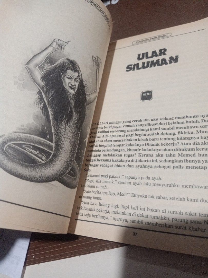 buku seram hantu - ular siluman variapop, Hobbies & Toys, Books ...
