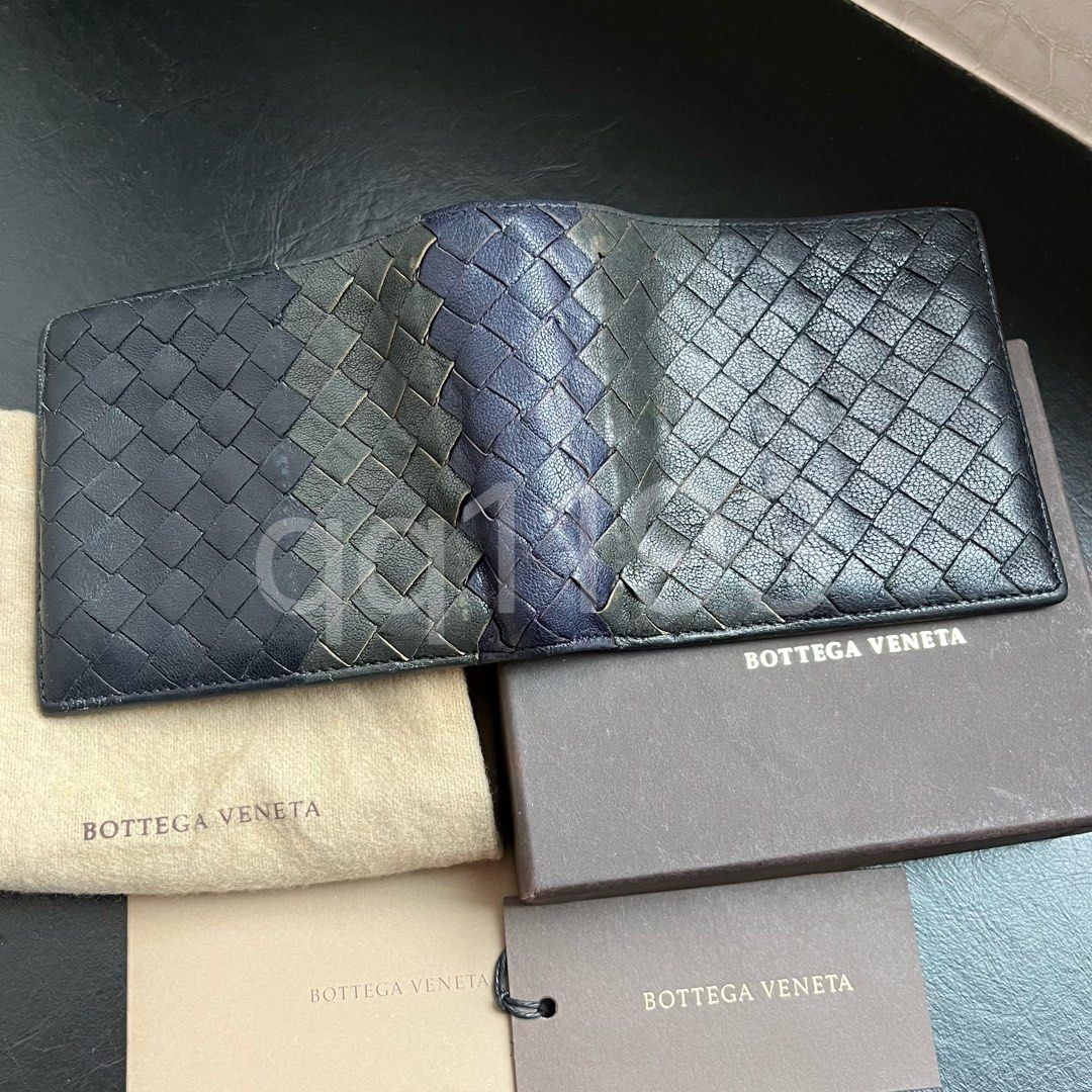 BV Bottega Veneta Bi-Fold Wallet (Tri-colour), Luxury, Bags & Wallets ...