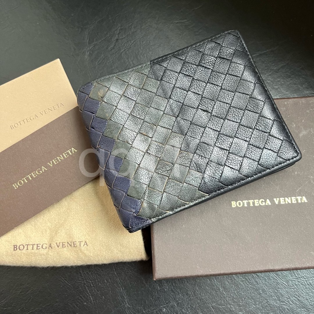 BV Bottega Veneta Bi-Fold Wallet (Tri-colour), Luxury, Bags & Wallets ...