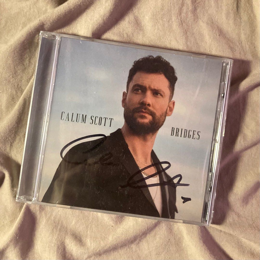 calum scott signed cd