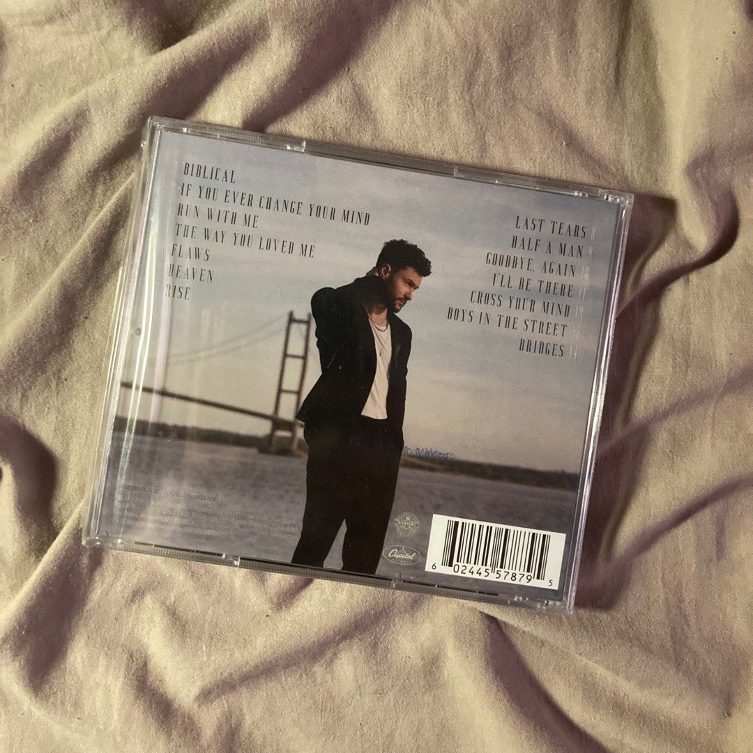 calum scott signed cd
