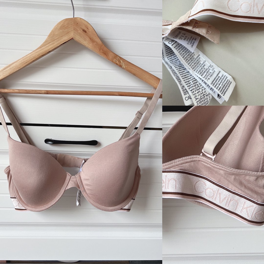 Calvin Klein Nude Bra Womens Fashion Undergarments And Loungewear On Carousell