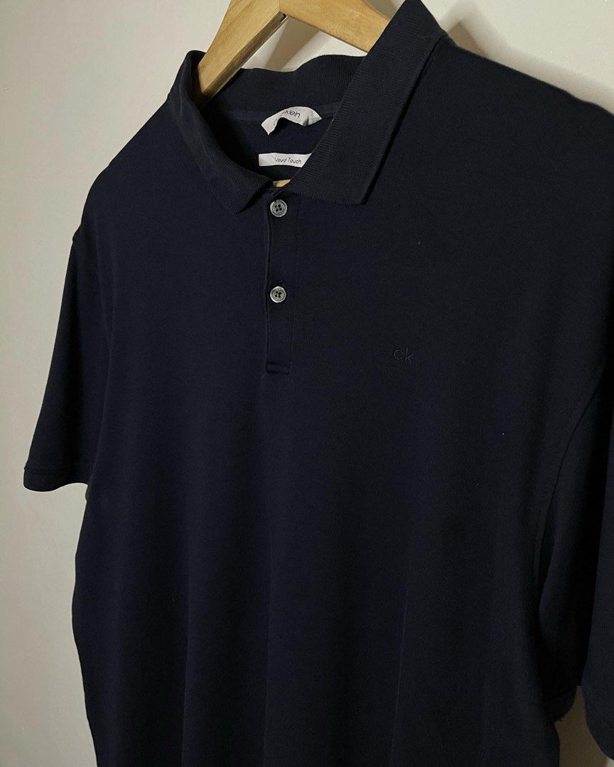 CALVIN KLEIN POLO SHIRT, Men's Fashion, Tops & Sets, Tshirts & Polo Shirts on Carousell