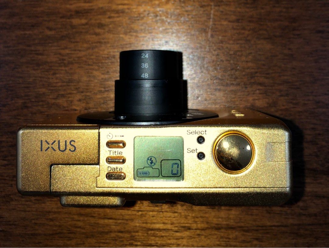 Canon IXUS Gold Limited Edition APS Film Camera Kamera Filem ...