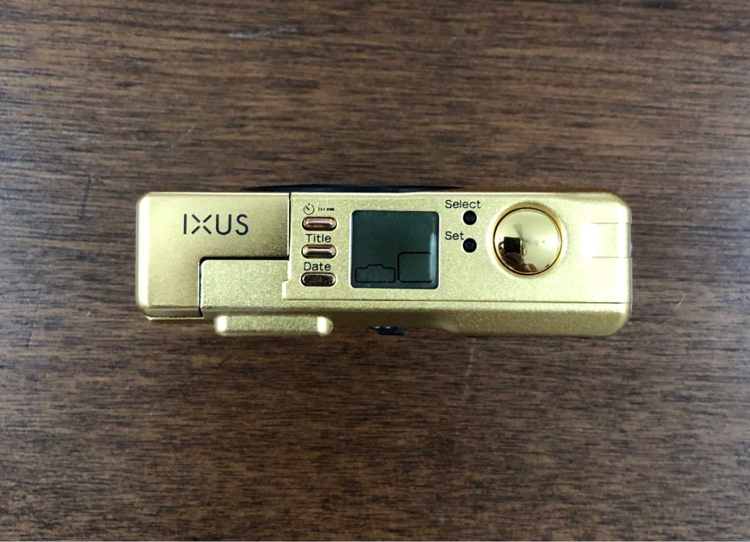 Canon IXUS Gold Limited Edition APS Film Camera Kamera Filem ...